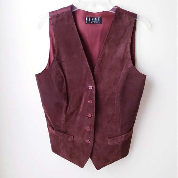 Kenar Studio | Jackets & Coats | Vintage Kenar Studio Leather Vest ...